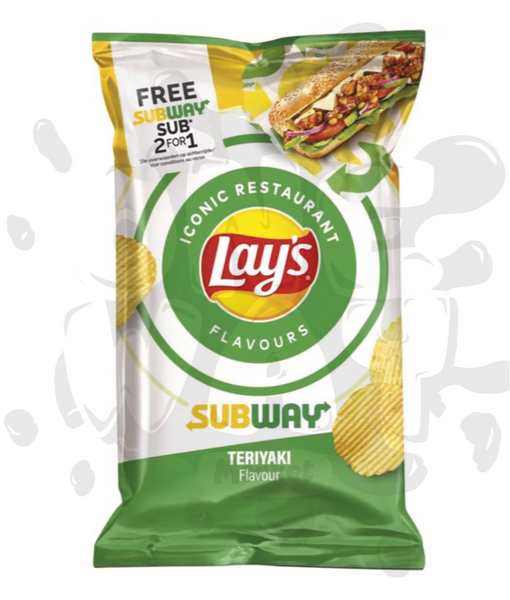 Lay's Subway Teriyaki 150g - Germany – Exotic Snack Guys Maryland LLC