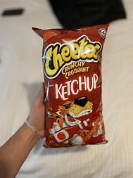 Cheetos crunchy croquant ketchup flavor – Exotic Snack Guys Maryland LLC