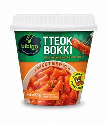 BIBIGO Tteokbokki sweet & Spicy Rice Cakes(squid game) – Exotic Snack ...